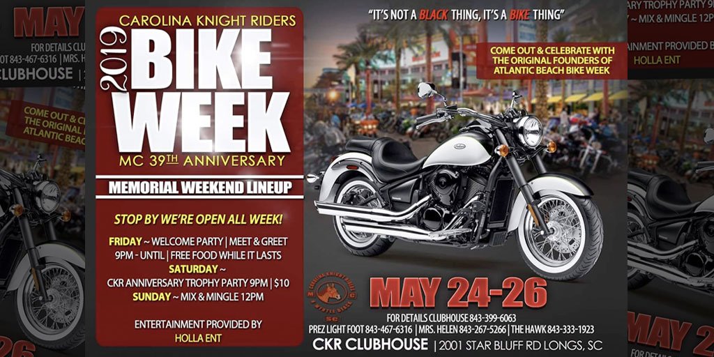 Black Bike Week South Carolina